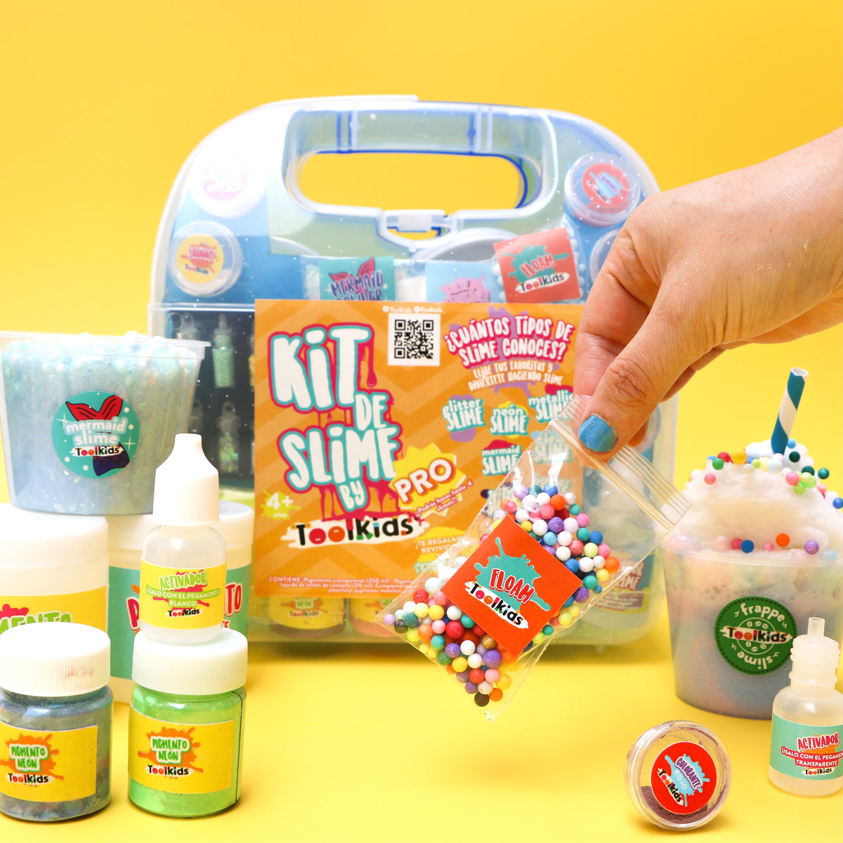 Slime Kit Pro - Kit para hacer más de 8 tipos de slime | Toolkids Store