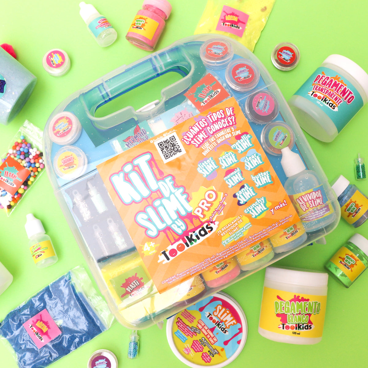 Slime Kit Pro - Kit para hacer más de 8 tipos de slime | Toolkids Store